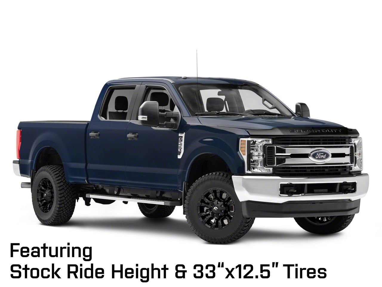 Fuel Wheels F-250 Super Duty Vapor Matte Black 8-Lug Wheel; 18x9; 1mm ...