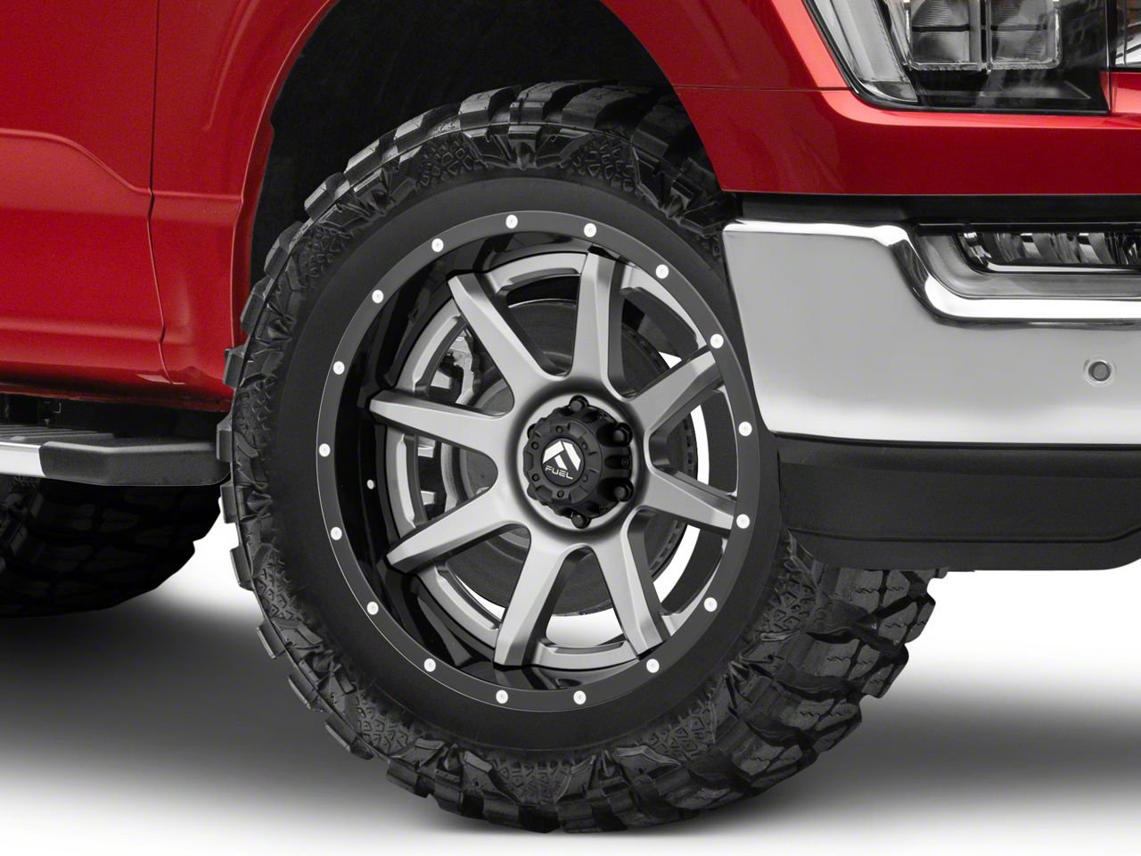 Fuel Wheels F-150 Rampage Gun Metal 6-Lug Wheel; 20x10; -19mm Offset ...
