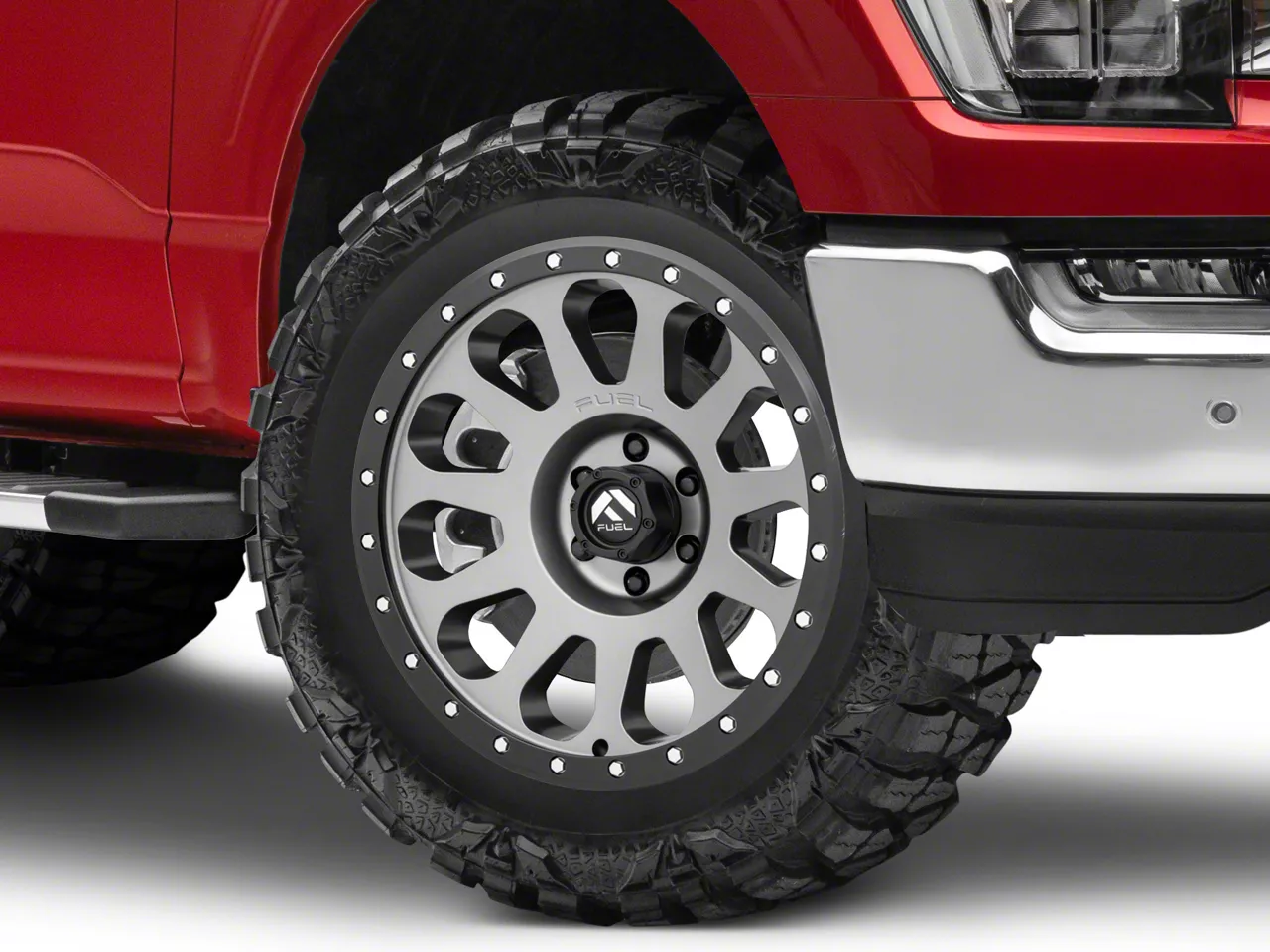 Fuel Wheels F-150 Vector Gun Metal 6-Lug Wheel; 20x9; 1mm Offset ...