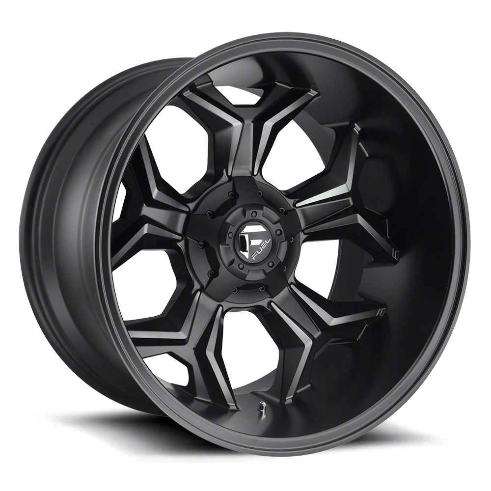 Fuel Wheels F-250 Super Duty Avenger Matte Black Double Dark Tint 8-Lug ...