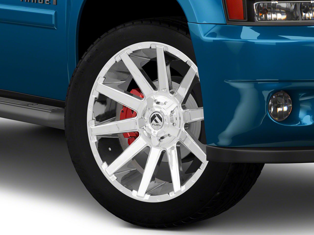 Fuel Wheels Ranger Contra Chrome 6-Lug Wheel; 22x12; -43mm Offset ...