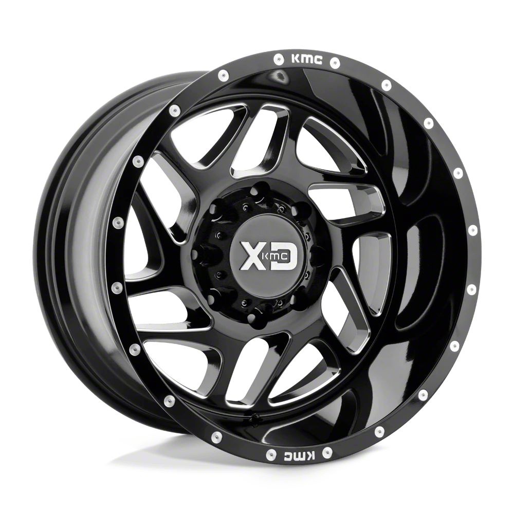 Fuel Wheels RAM 3500 Sledge Chrome with Gloss Black Lip 8-Lug Wheel ...