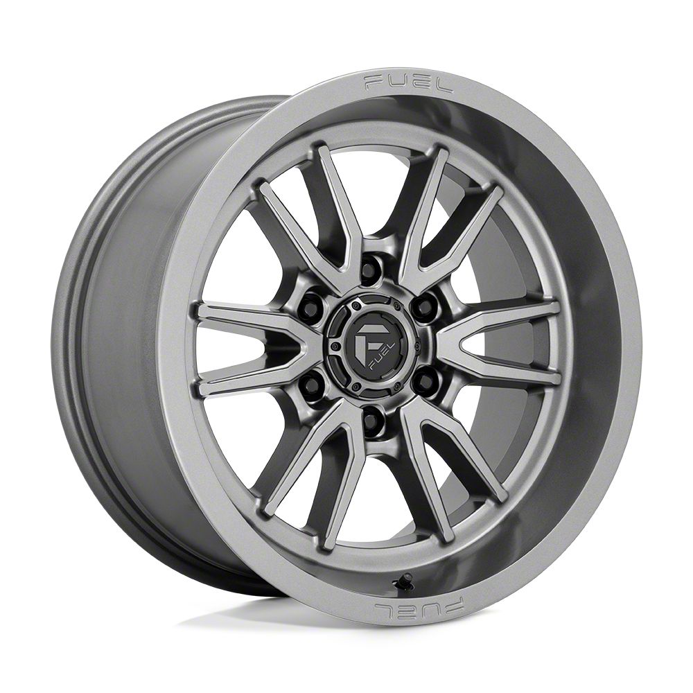 Fuel Wheels Silverado 1500 Clash Gunmetal 6-Lug Wheel; 18x9; -12mm ...