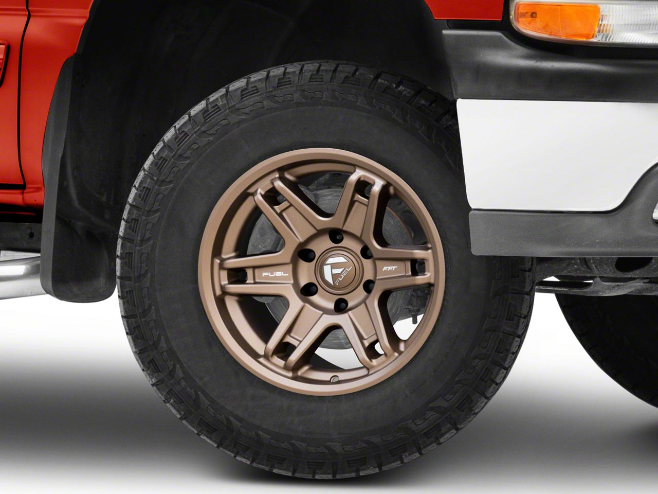 Fuel Wheels Silverado 1500 Slayer Matte Bronze 6-Lug Wheel; 17x8.5; 1mm ...