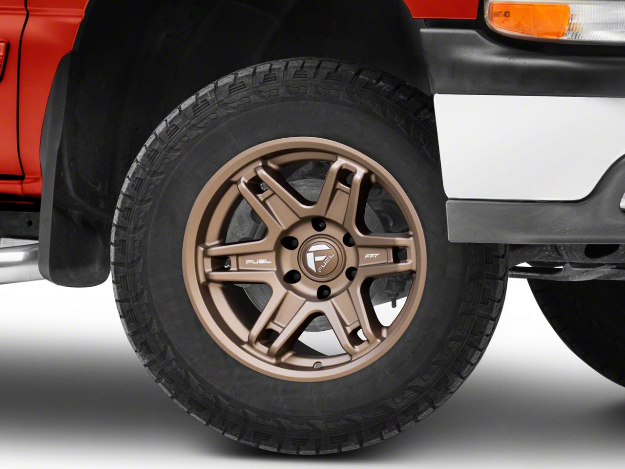 Fuel Wheels Silverado 1500 Slayer Matte Bronze 6-Lug Wheel; 18x8.5; 1mm ...