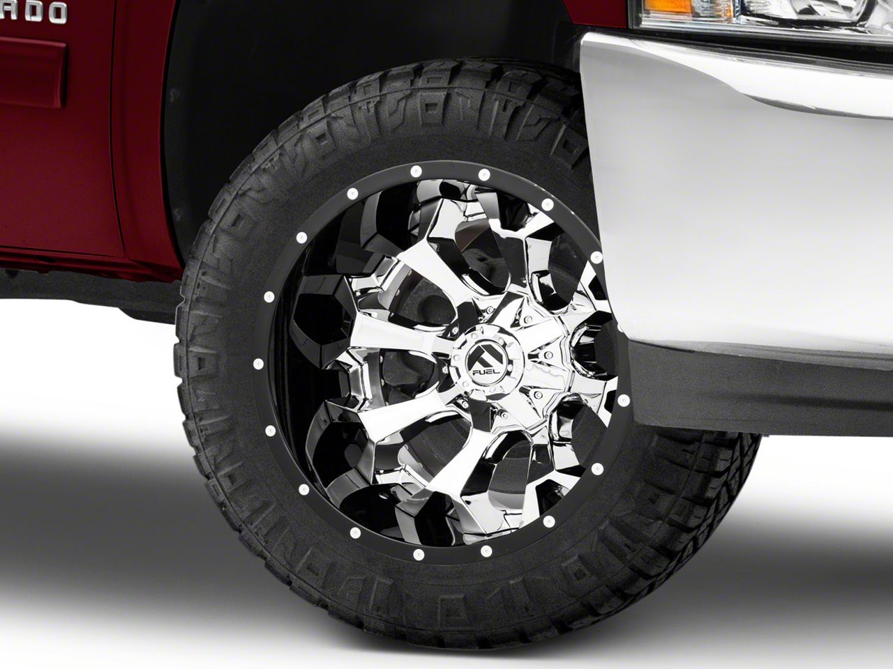 Fuel Wheels Silverado Assault Chrome 6-Lug Wheel - 20x12; -43mm Offset ...