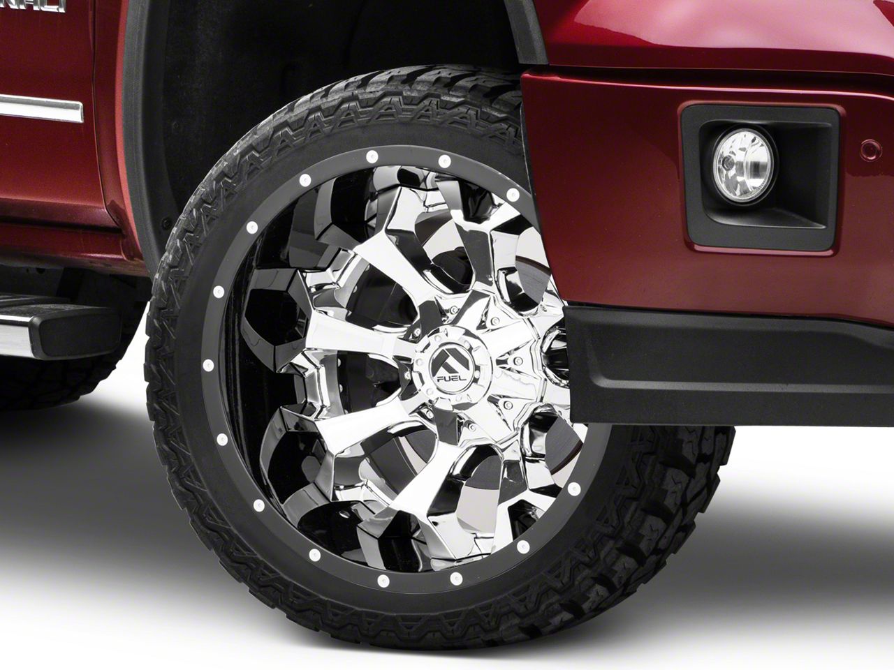 Fuel Wheels Sierra 1500 Assault Chrome 6-Lug Wheel; 22x14; -70mm Offset ...