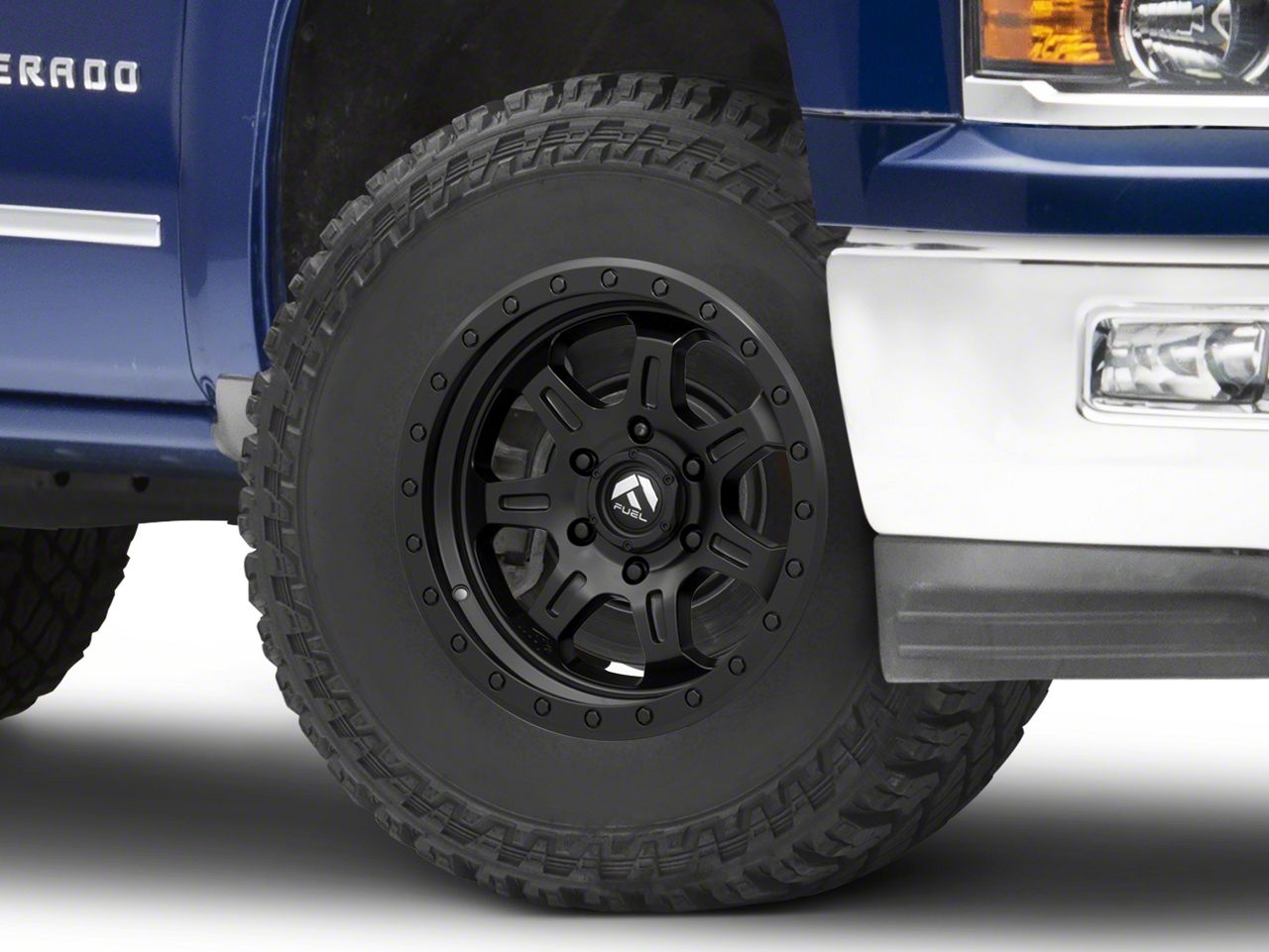 Fuel Wheels Canyon JM2 Matte Black 6-Lug Wheel; 17x8.5; -6mm Offset ...