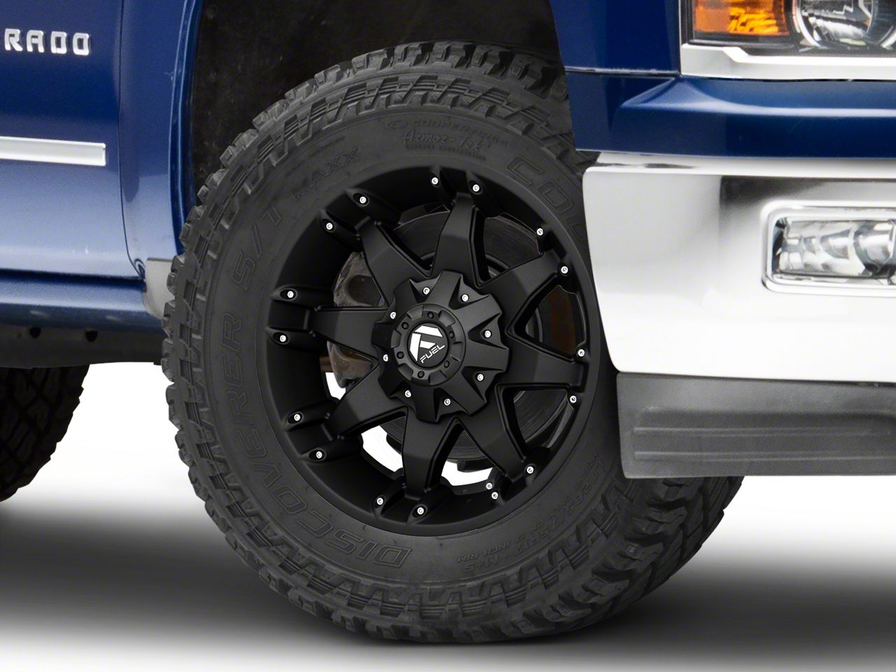 Fuel Wheels Canyon Octane Matte Black 6-Lug Wheel; 20x12; -44mm Offset ...