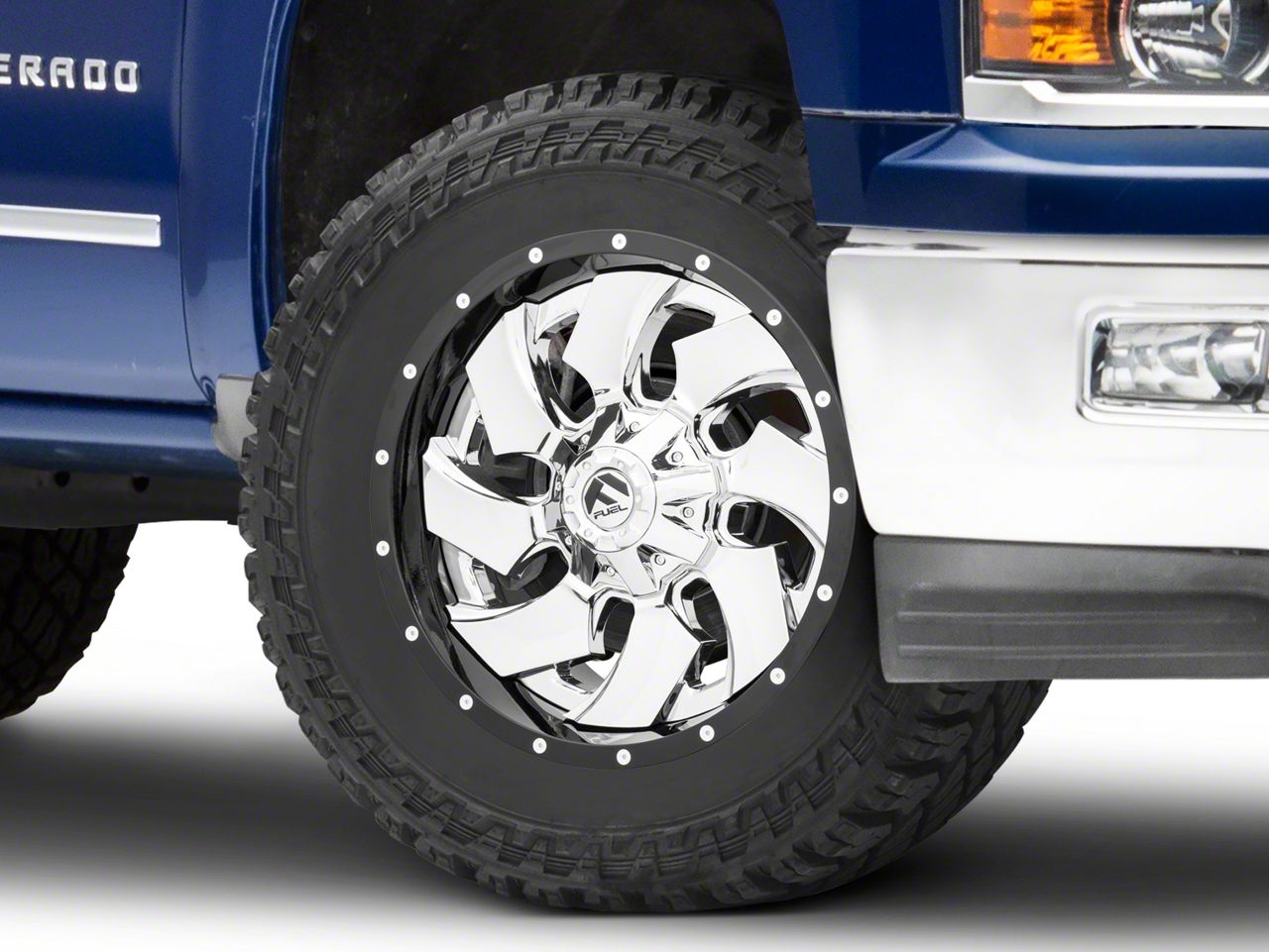 Fuel Wheels Colorado Cleaver Chrome 6-Lug Wheel; 20x9; 20mm Offset ...