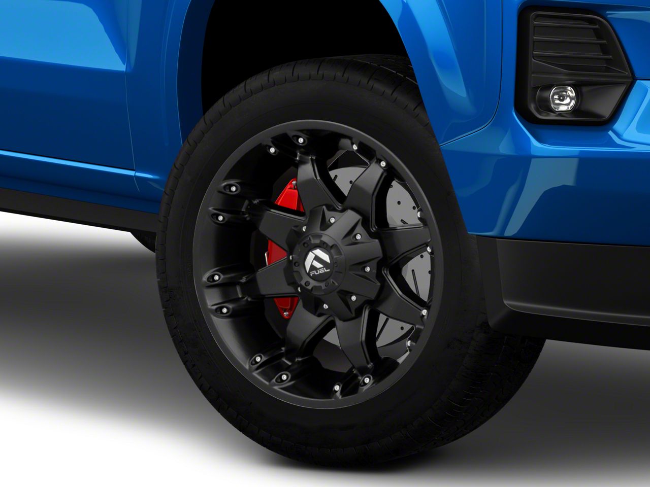 Fuel Wheels Colorado Octane Matte Black 6-Lug Wheel; 20x9; 20mm Offset ...