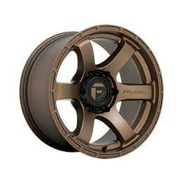 Fuel Wheels Colorado Rush Textured Bronze 6-Lug Wheel; 17x9; 1mm Offset ...