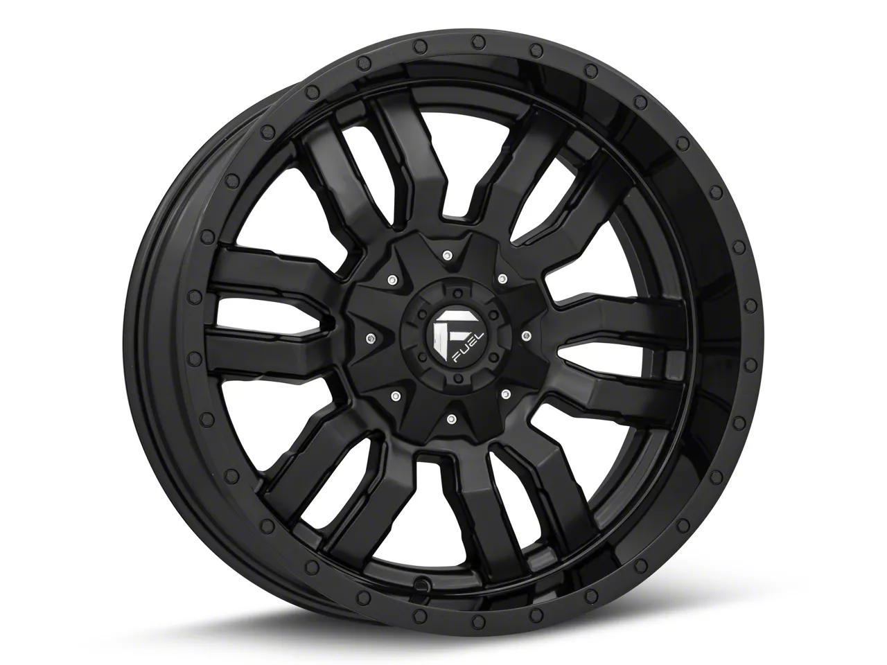 Fuel Wheels Dakota Sledge Matte Black 5-Lug Wheel; 20x10; -18mm Offset ...