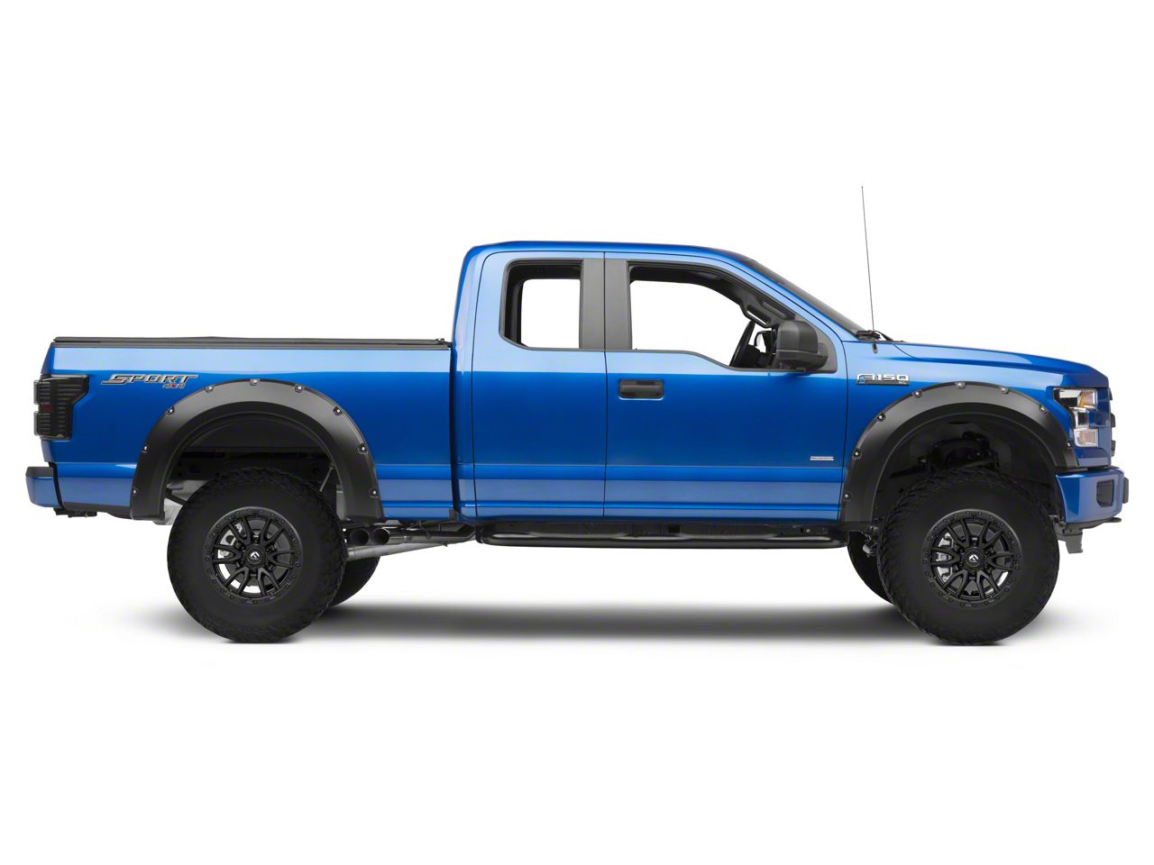 F-150 18x9 Fuel Wheels Rebel & 35in NITTO All-Terrain Ridge Grappler A ...