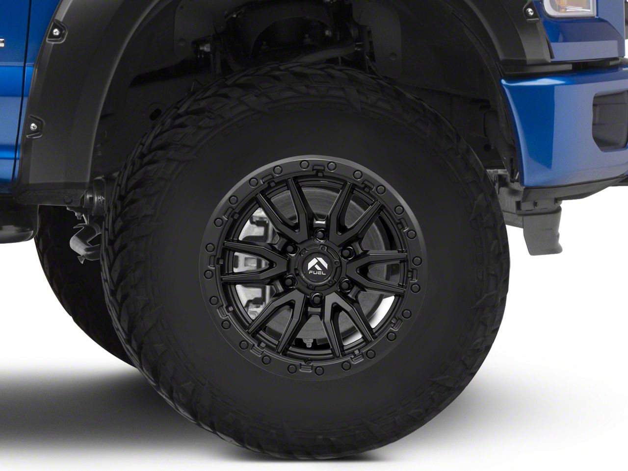 F-150 18x9 Fuel Wheels Rebel & 35in NITTO All-Terrain Ridge Grappler A ...
