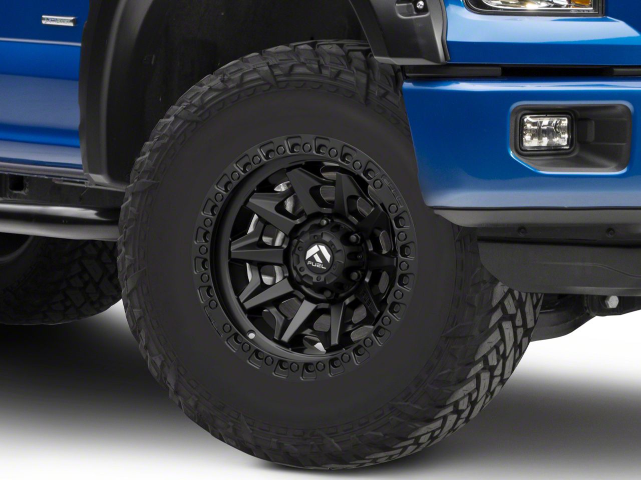 Fuel Wheels F-150 Covert Matte Black 6-Lug Wheel; 17x9; -12mm Offset ...