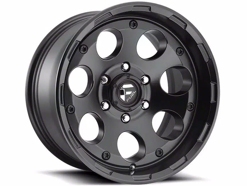 Fuel Wheels F-150 Enduro Matte Black 6-Lug Wheel; 18x9; 1mm Offset ...