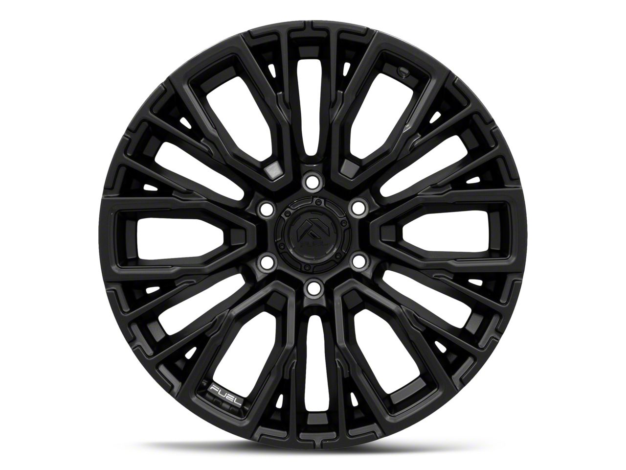 Fuel Wheels F-150 Rebar Blackout 6-Lug Wheel; 22x12; -44mm Offset ...