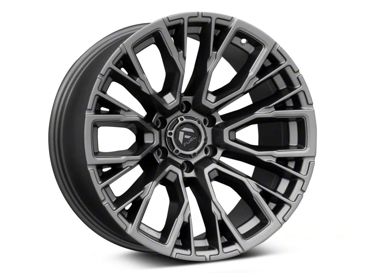 Fuel Wheels F-150 Rebar Matte Gunmetal 6-Lug Wheel; 20x10; -18mm Offset ...