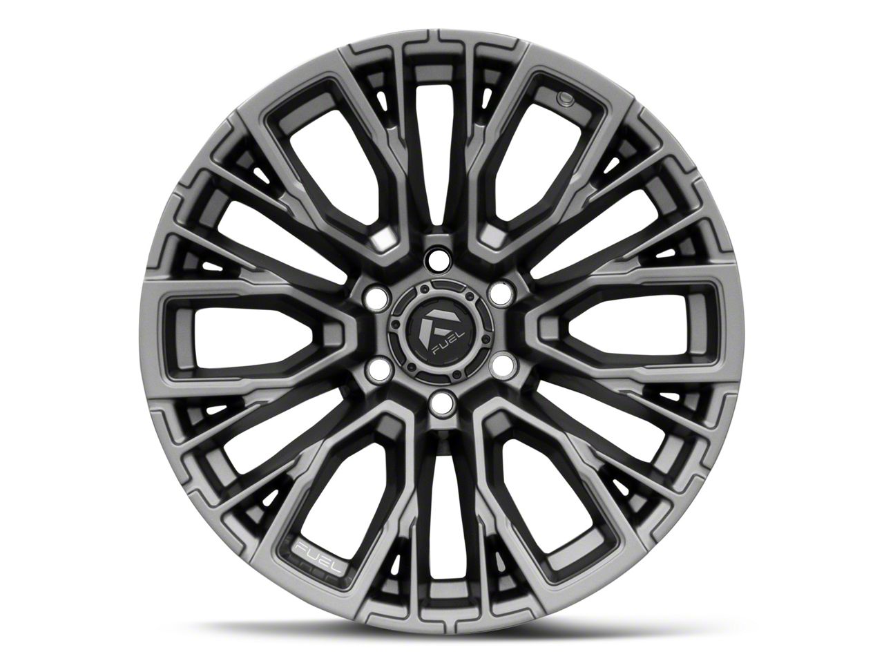 Fuel Wheels F-150 Rebar Matte Gunmetal 6-Lug Wheel; 20x9; 20mm Offset ...