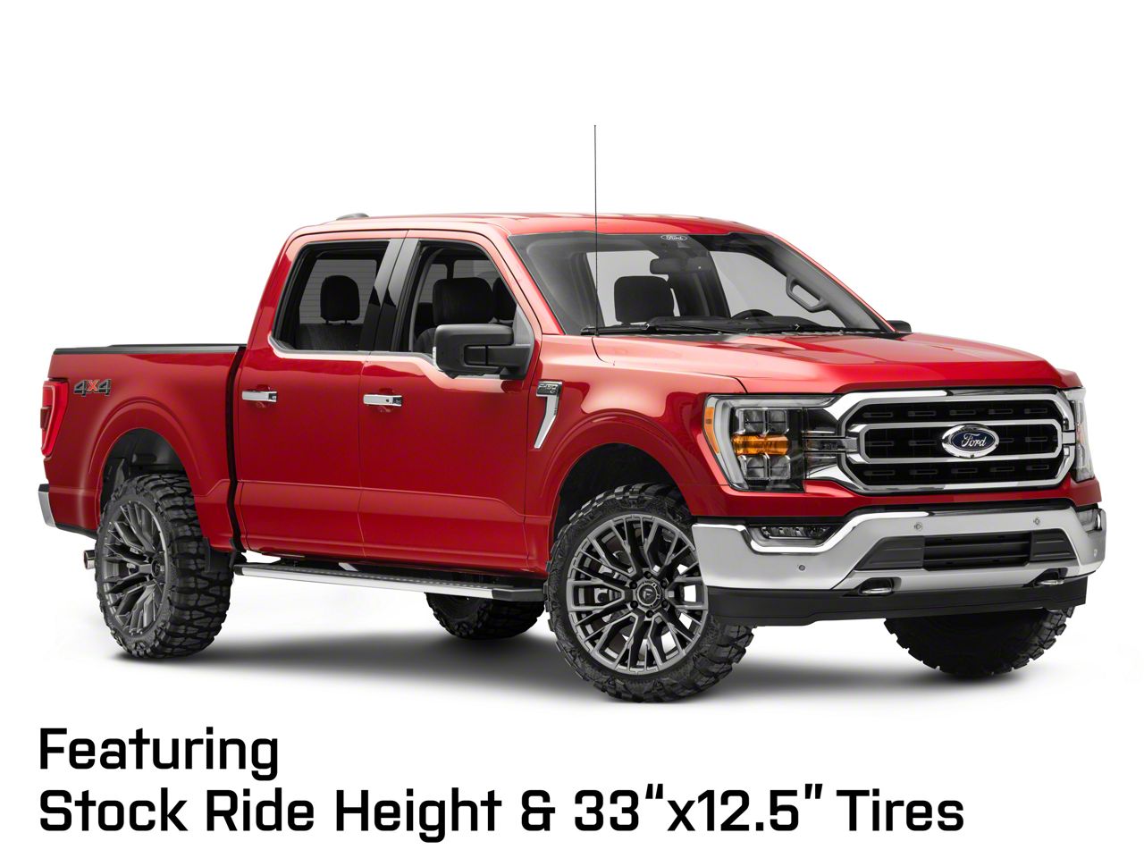 Fuel Wheels F-150 Rebar Matte Gunmetal 6-Lug Wheel; 22x12; -44mm Offset ...