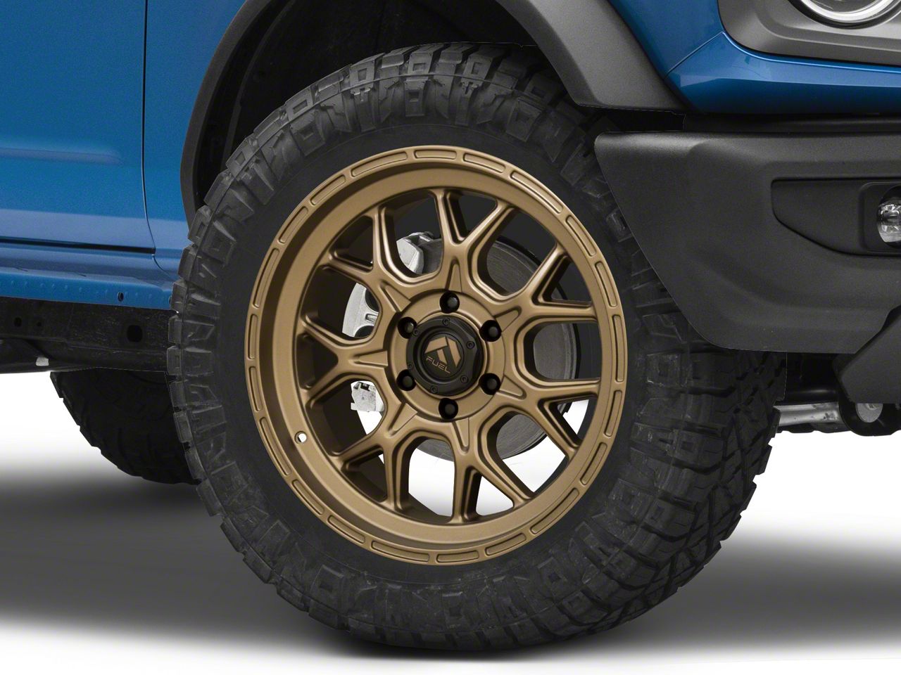 Fuel Wheels F-150 Tech Matte Bronze 6-Lug Wheel; 20x9; 20mm Offset ...