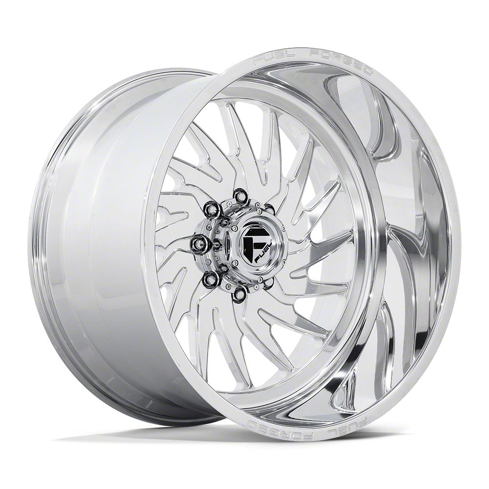 Fuel Wheels F-350 Super Duty Shank Polished 8-Lug Wheel; Left ...