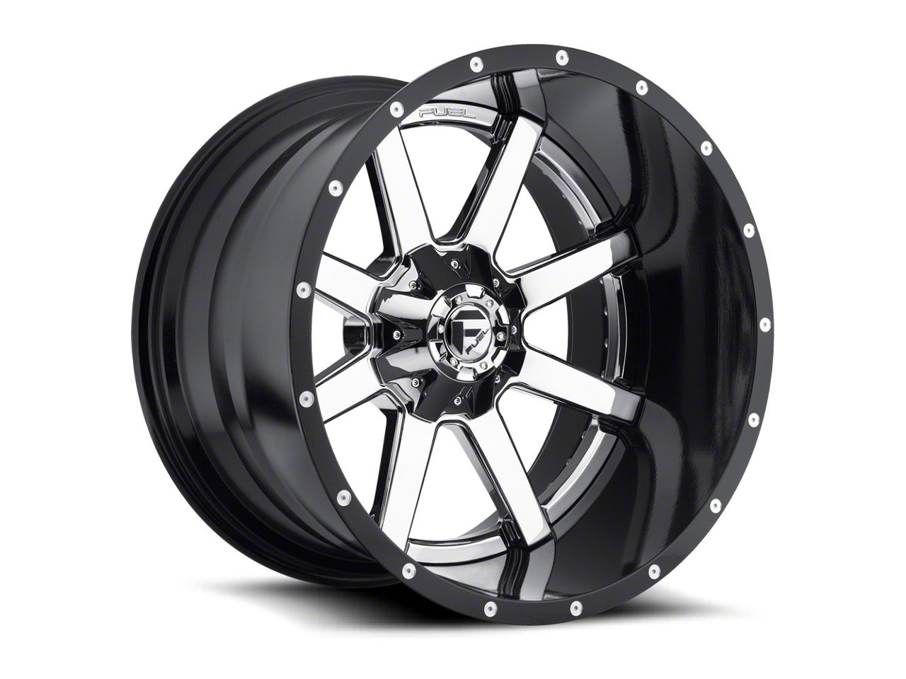 Fuel Wheels F-150 Maverick 2-Piece Chrome 6-Lug Wheel - 20x12 ...