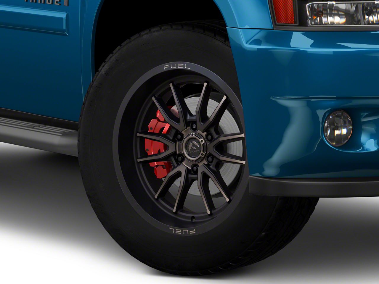 Fuel Wheels RAM 1500 Clash Matte Black Double Dark Tint 6-Lug Wheel ...