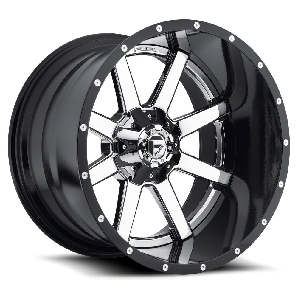 Fuel Wheels RAM 1500 Maverick Chrome 6-Lug Wheel; 24x14; -75mm Offset ...
