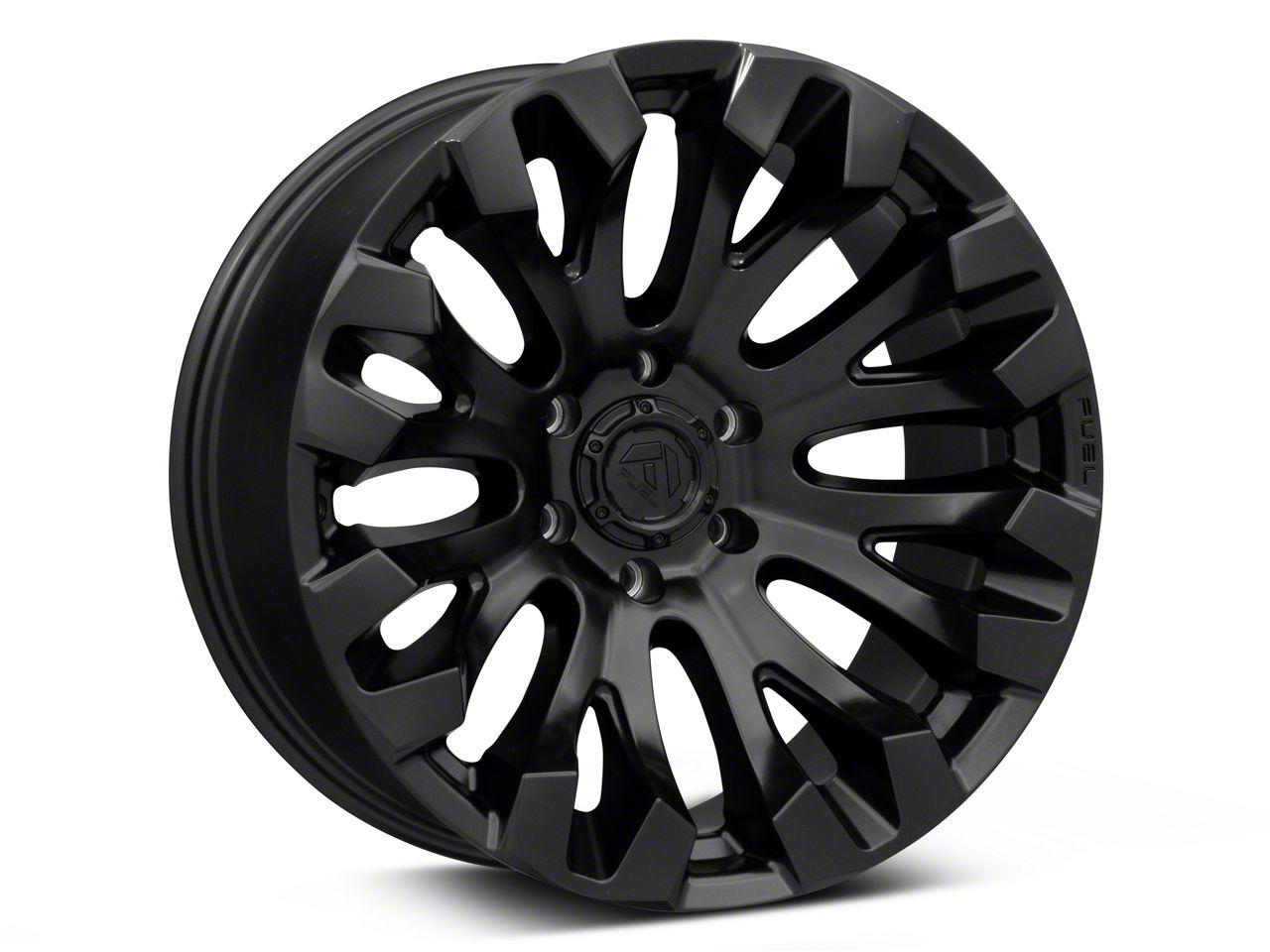 Fuel Wheels RAM 1500 Quake Blackout 6-Lug Wheel; 18x9; 1mm Offset ...