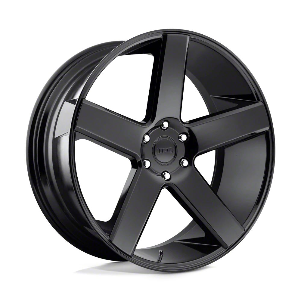 Fuel Wheels RAM 1500 Reaction Gloss Black Milled 8-Lug Wheel; 22x12 ...