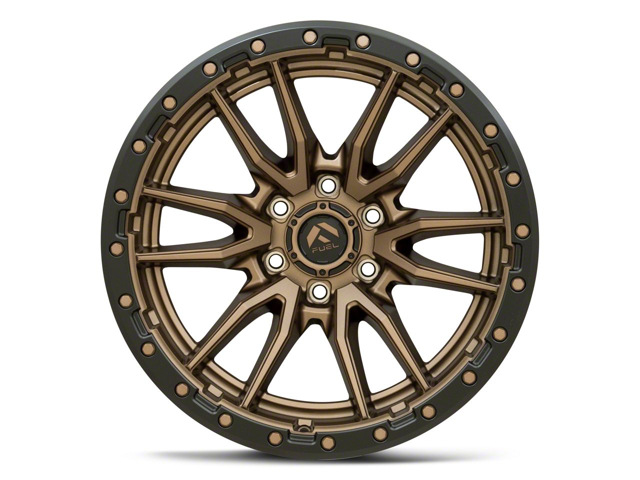 Fuel Wheels RAM 1500 Rebel Matte Bronze 6-Lug Wheel; 18x9; 1mm Offset ...