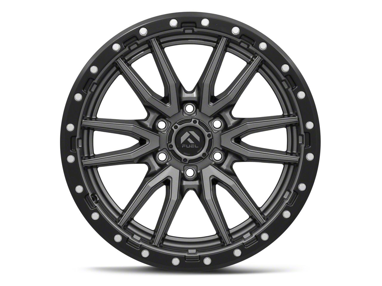 Fuel Wheels RAM 1500 Rebel Matte Gunmetal 6-Lug Wheel; 20x10; -18mm ...