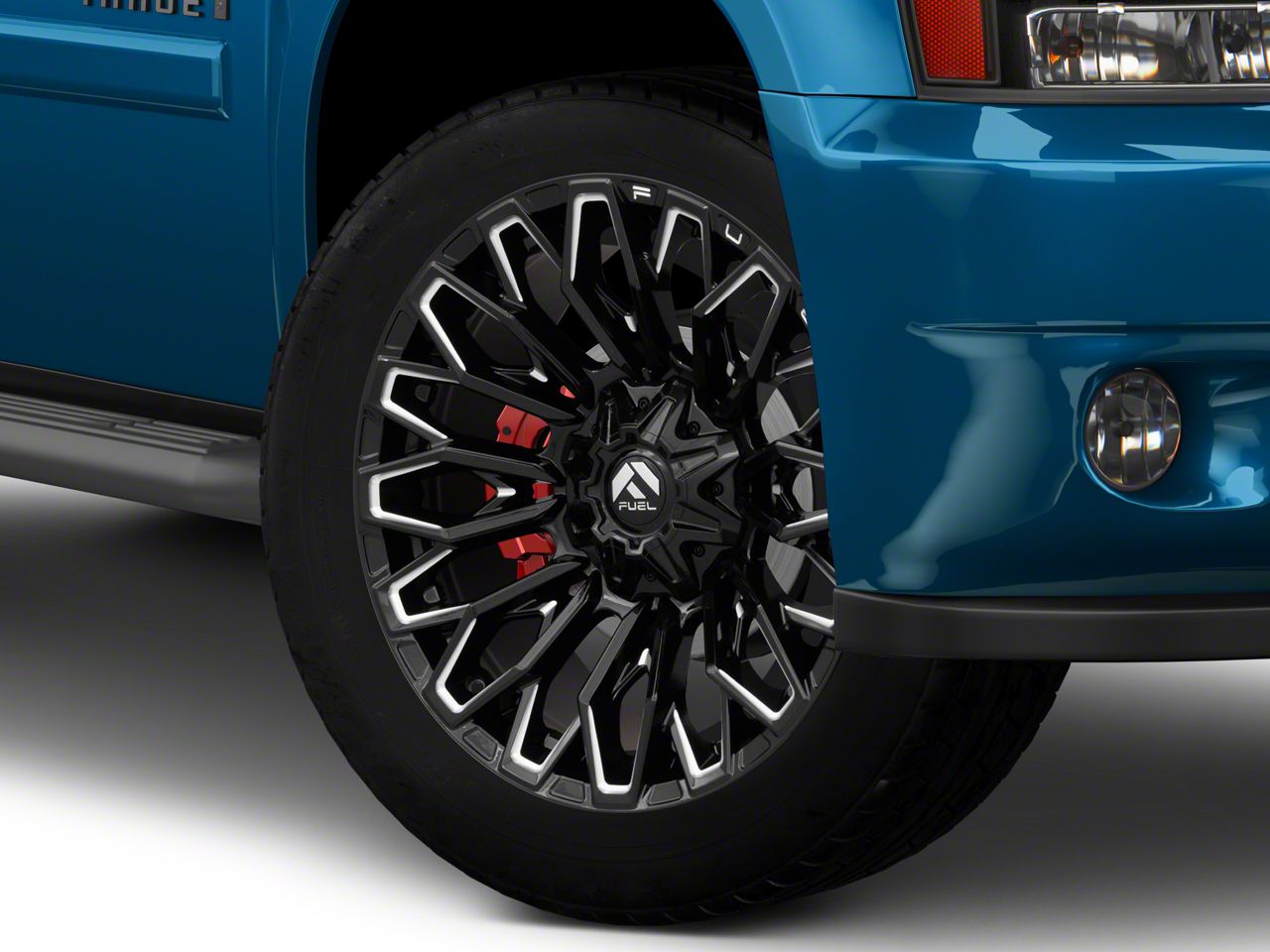 Fuel Wheels RAM 1500 Strike Gloss Black Milled 6-Lug Wheel; 22x10 ...
