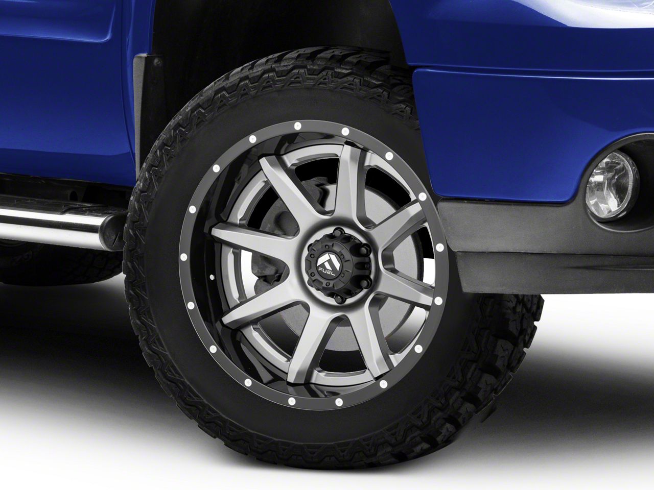 Fuel Wheels Sierra 1500 Rampage Gun Metal 6-Lug Wheel; 20x10; -19mm ...
