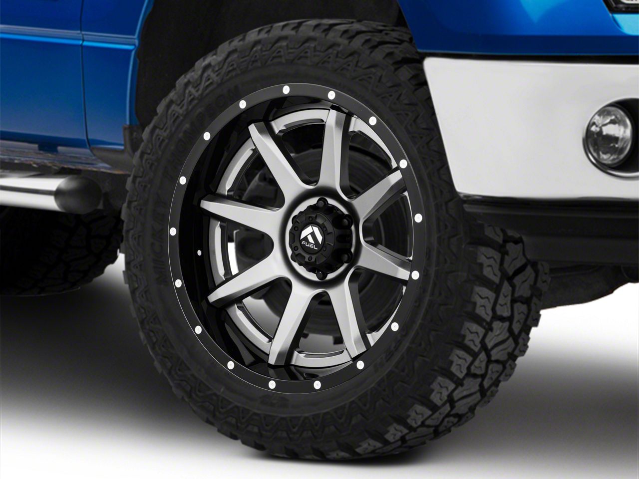 Fuel Wheels F-150 Rampage Gun Metal 6-Lug Wheel - 22x10 D23822008950 ...