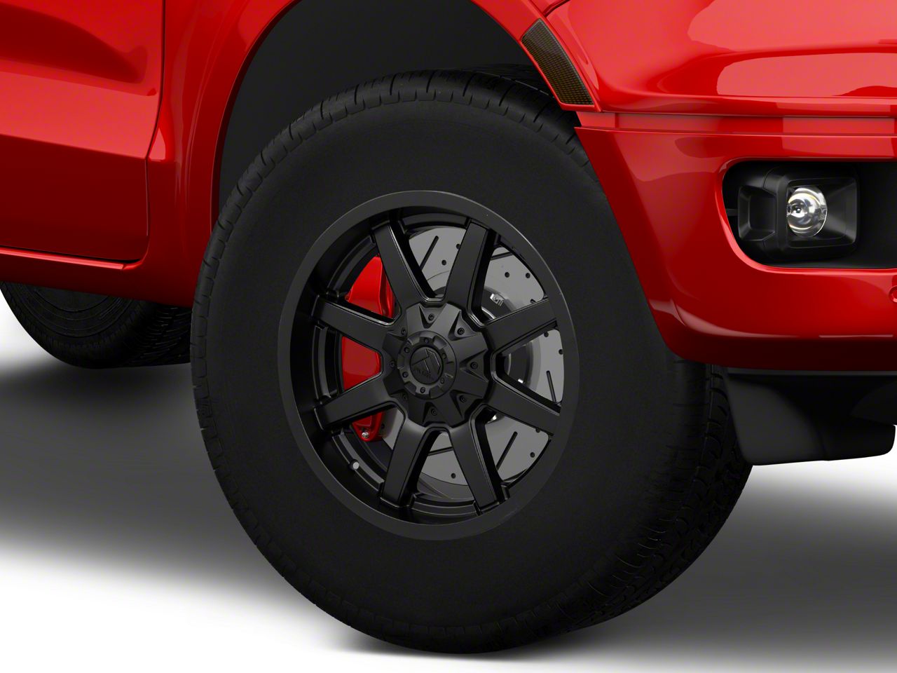 Fuel Wheels Ranger Maverick Satin Black 6-Lug Wheel; 17x9; -12mm Offset ...