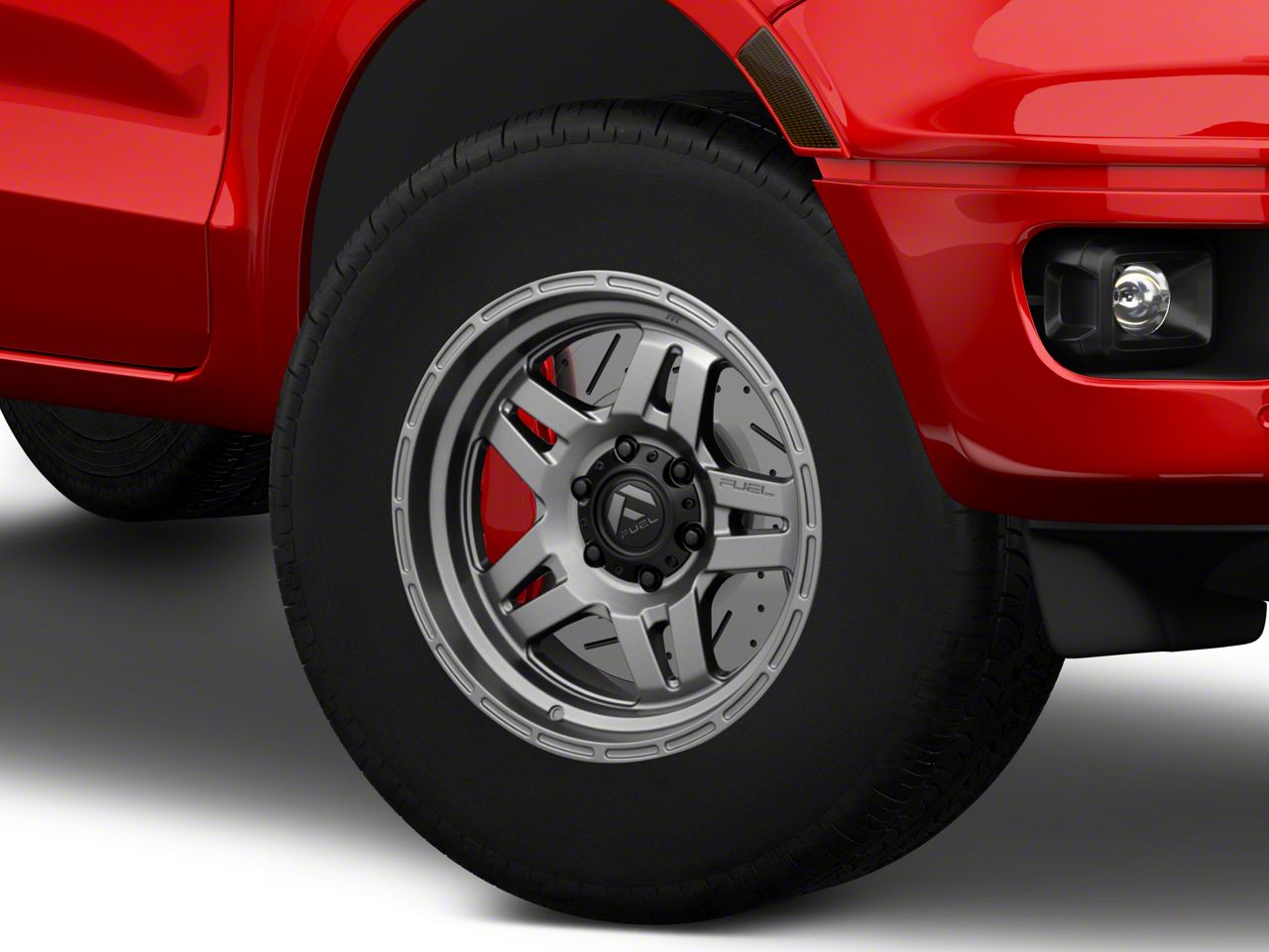 Fuel Wheels Ranger Oxide Matte Gunmetal 6-Lug Wheel; 17x9; -38mm Offset ...