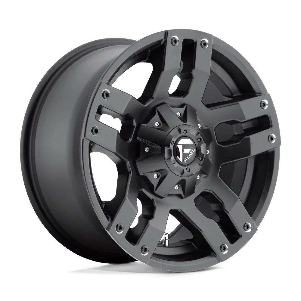 Fuel Wheels Ranger Pump Matte Black 6-Lug Wheel; 18x9; 20mm Offset ...