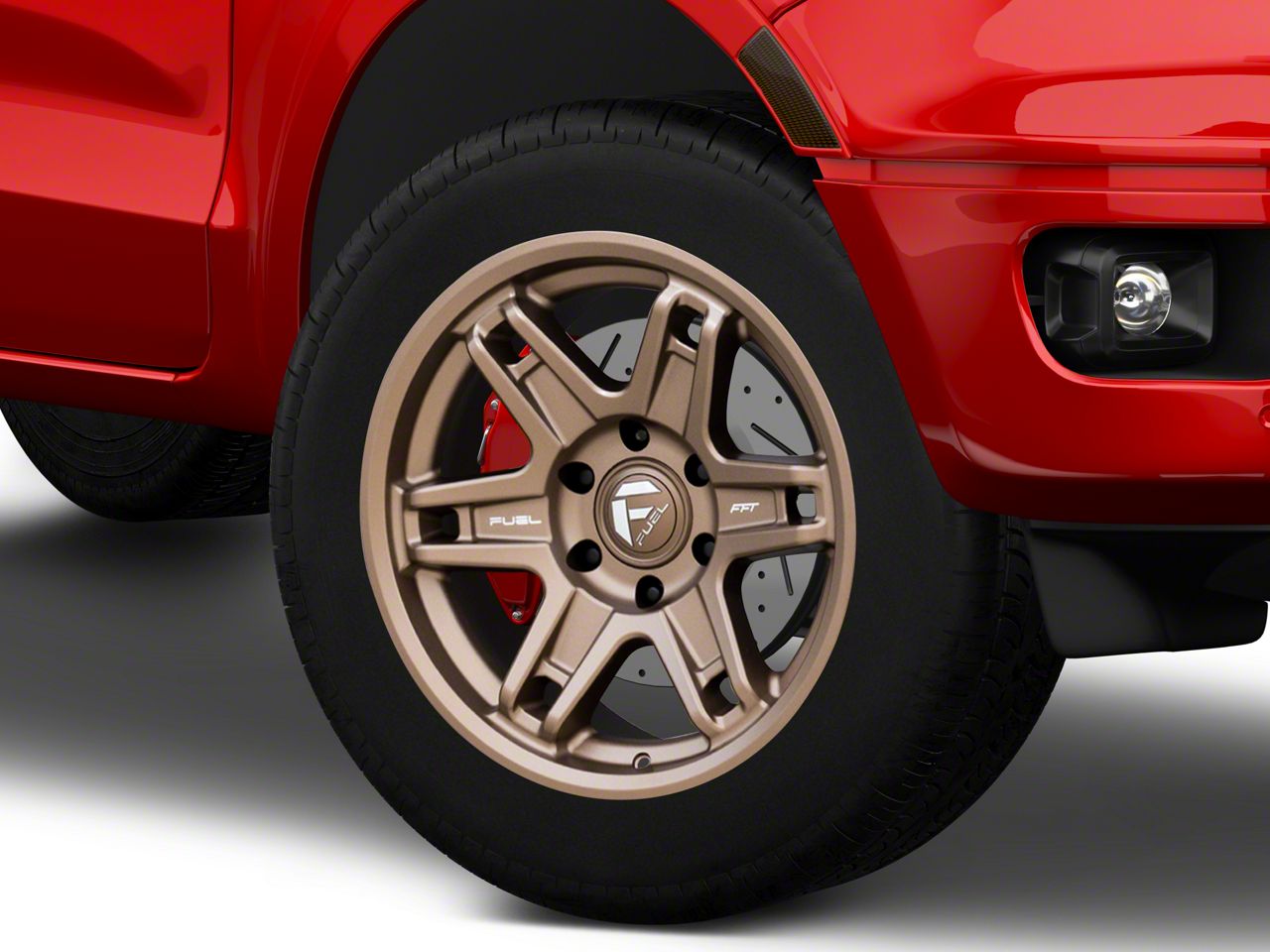 Fuel Wheels Ranger Slayer Matte Bronze 6-Lug Wheel; 20x9; 1mm Offset ...