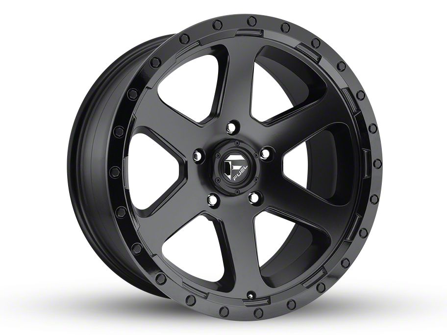 Fuel Wheels RAM Ripper Matte Black 5-Lug Wheel - 20x9; 1mm Offset ...
