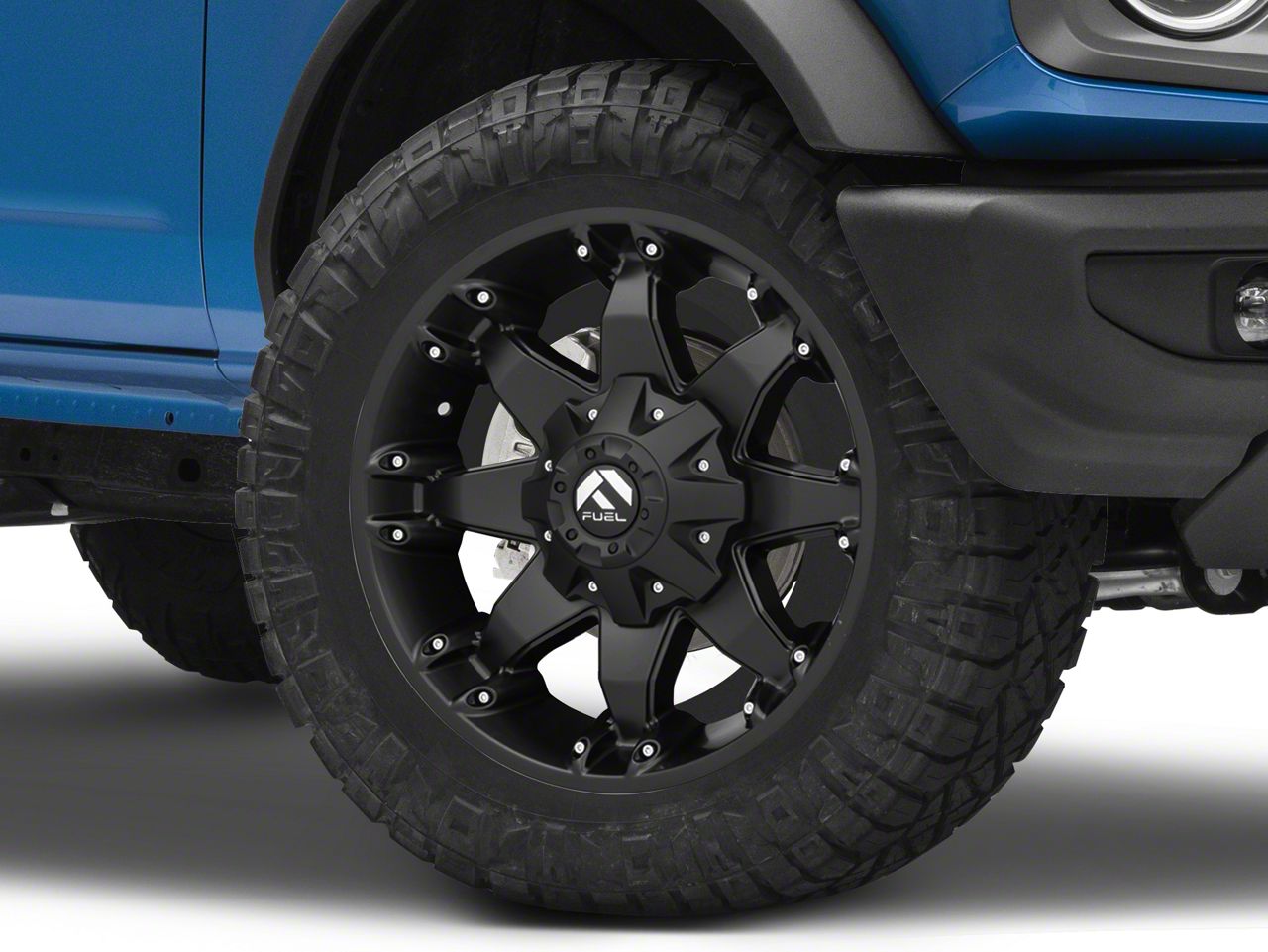 Fuel Wheels Sierra 1500 Octane Matte Black 6-Lug Wheel; 20x9; 1mm ...
