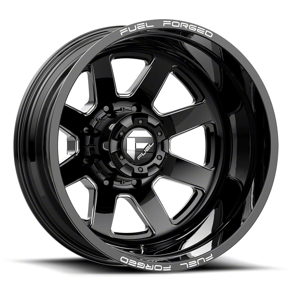 Fuel Wheels Sierra 2500 Cleaver Chrome with Gloss Black Lip 8-Lug Wheel ...