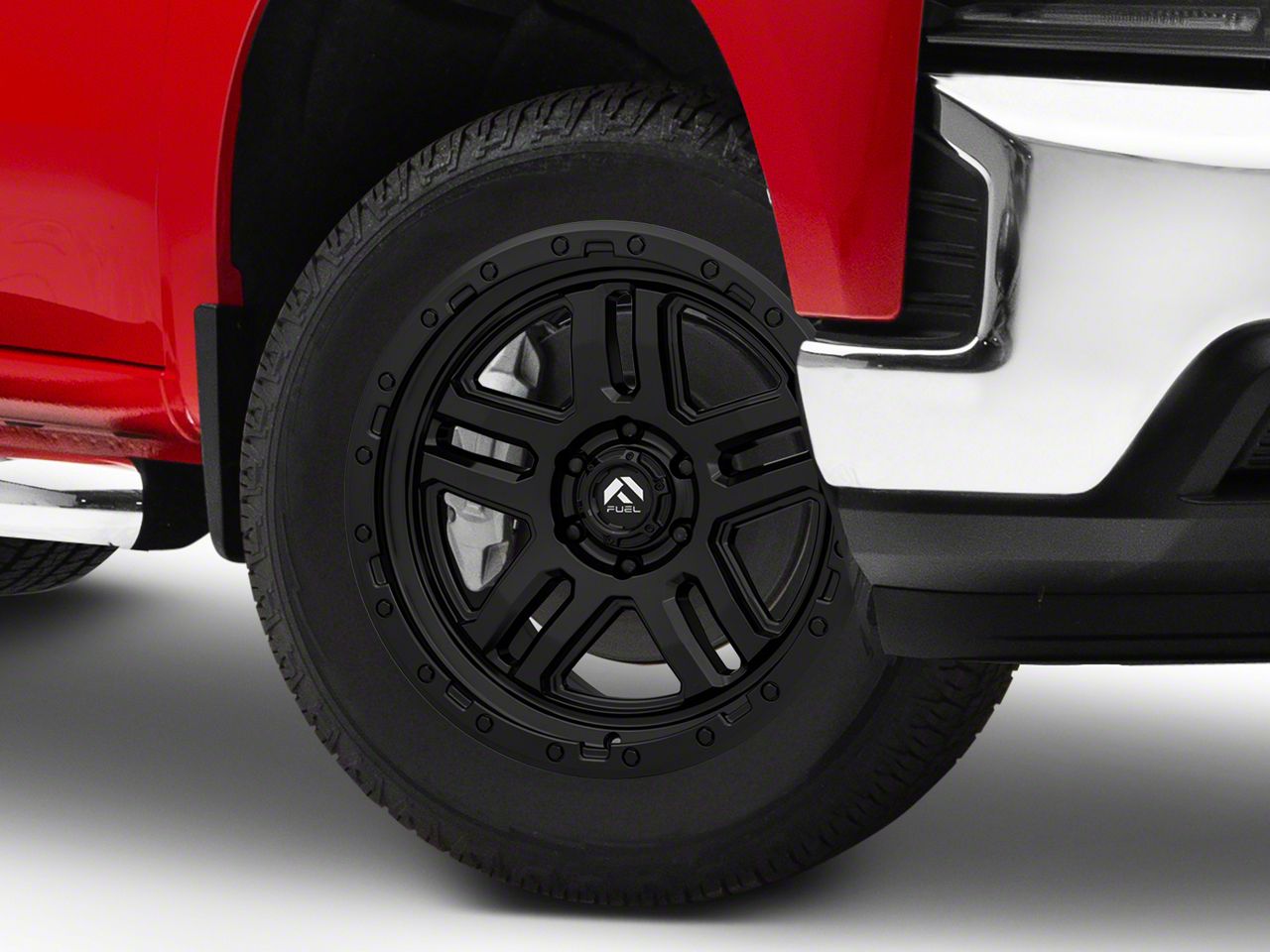 Fuel Wheels Silverado 1500 Ammo Matte Black 6-Lug Wheel; 20x9; 20mm ...