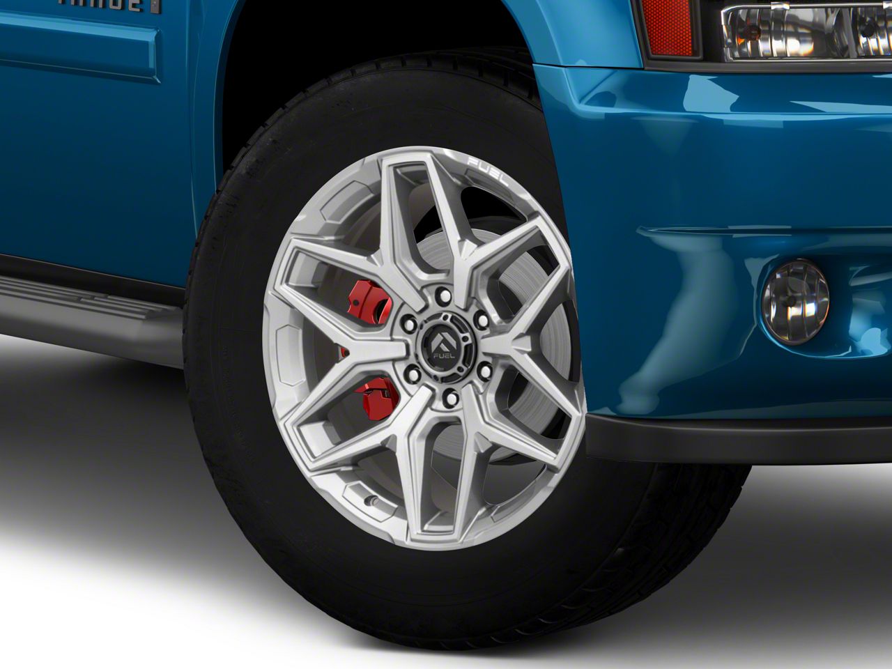 Fuel Wheels Silverado 1500 Flux Platinum 6-Lug Wheel; 20x9; 1mm Offset ...