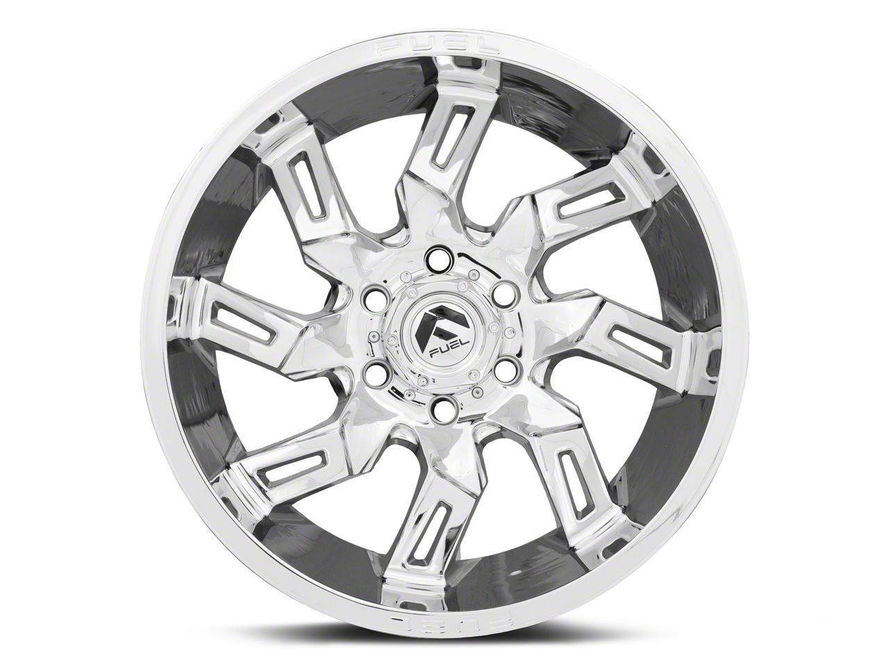 Fuel Wheels Silverado 1500 Lockdown Chrome 6-Lug Wheel; 20x10; -18mm ...