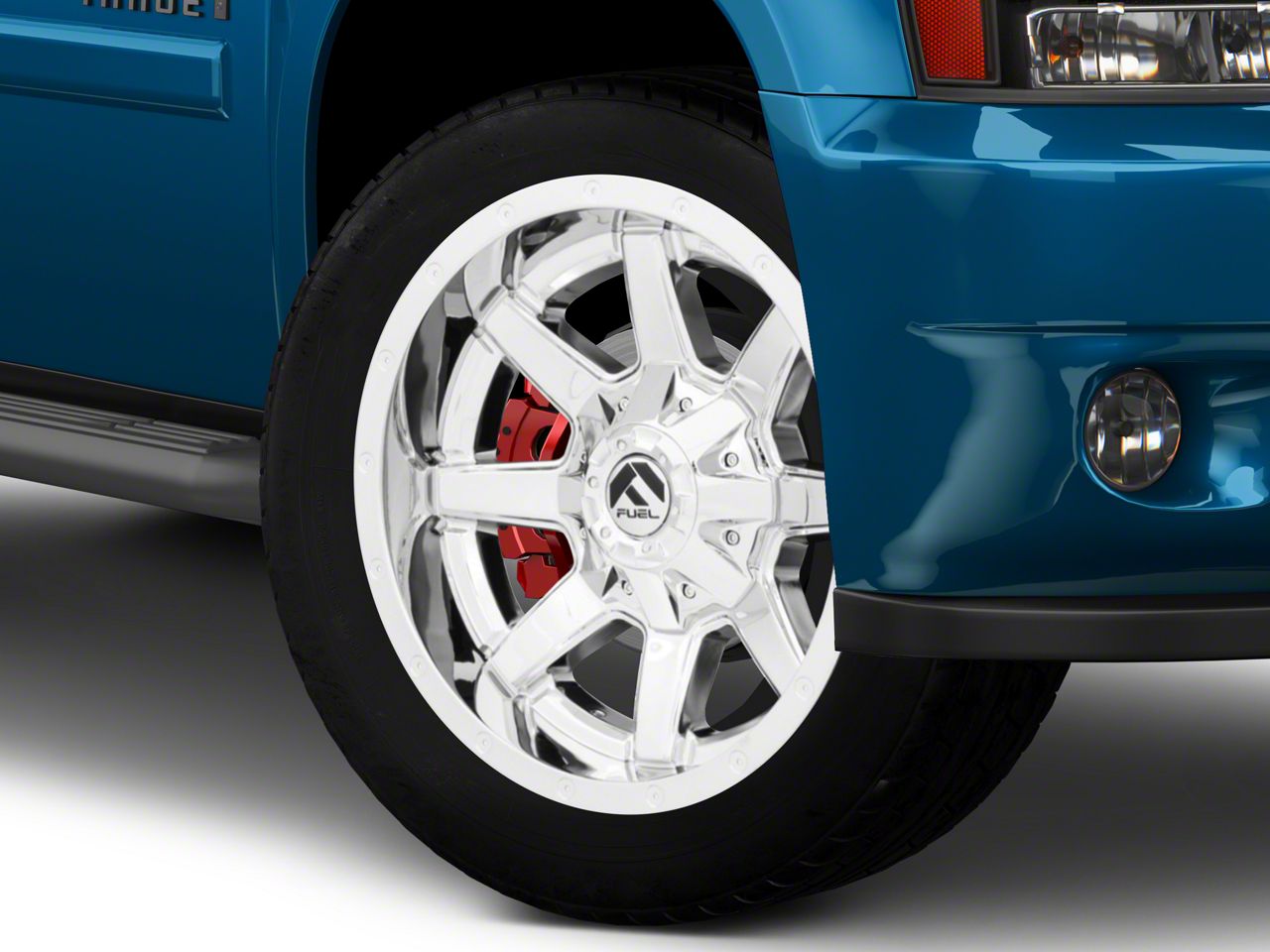 Fuel Wheels Silverado 1500 Maverick Chrome 6-Lug Wheel; 22x10; 10mm ...