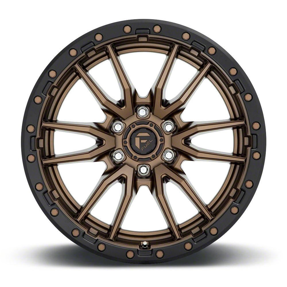 Fuel Wheels Silverado 1500 Rebel Textured Bronze 6-Lug Wheel; 17x9; 1mm ...
