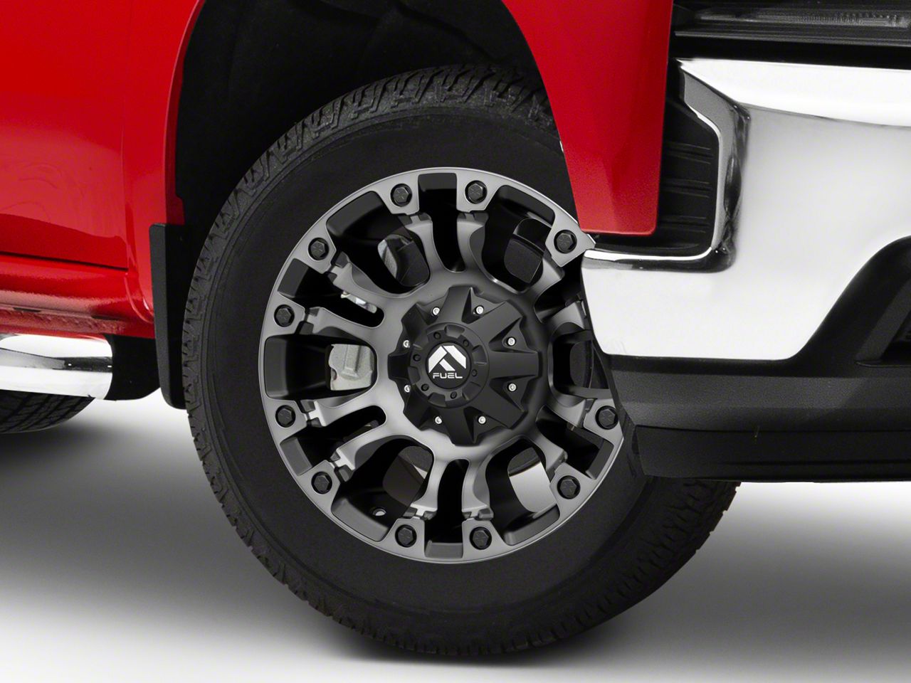 Fuel Wheels Silverado 1500 Vapor Matte Black Double Dark Tint 6-Lug ...